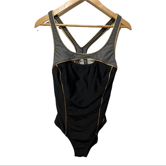 Speedo | Swim | Speedo Black Zumba Edition Razorback One Piece Swimsuit ...